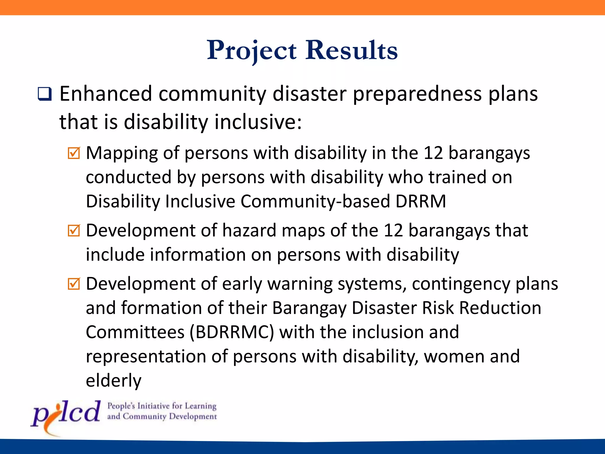 Local Community Empowerment and Multi-stakeholder Participation in DRRM | PPTX