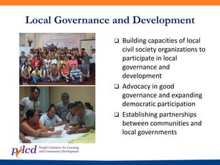 Local Community Empowerment and Multi-stakeholder Participation in DRRM ...