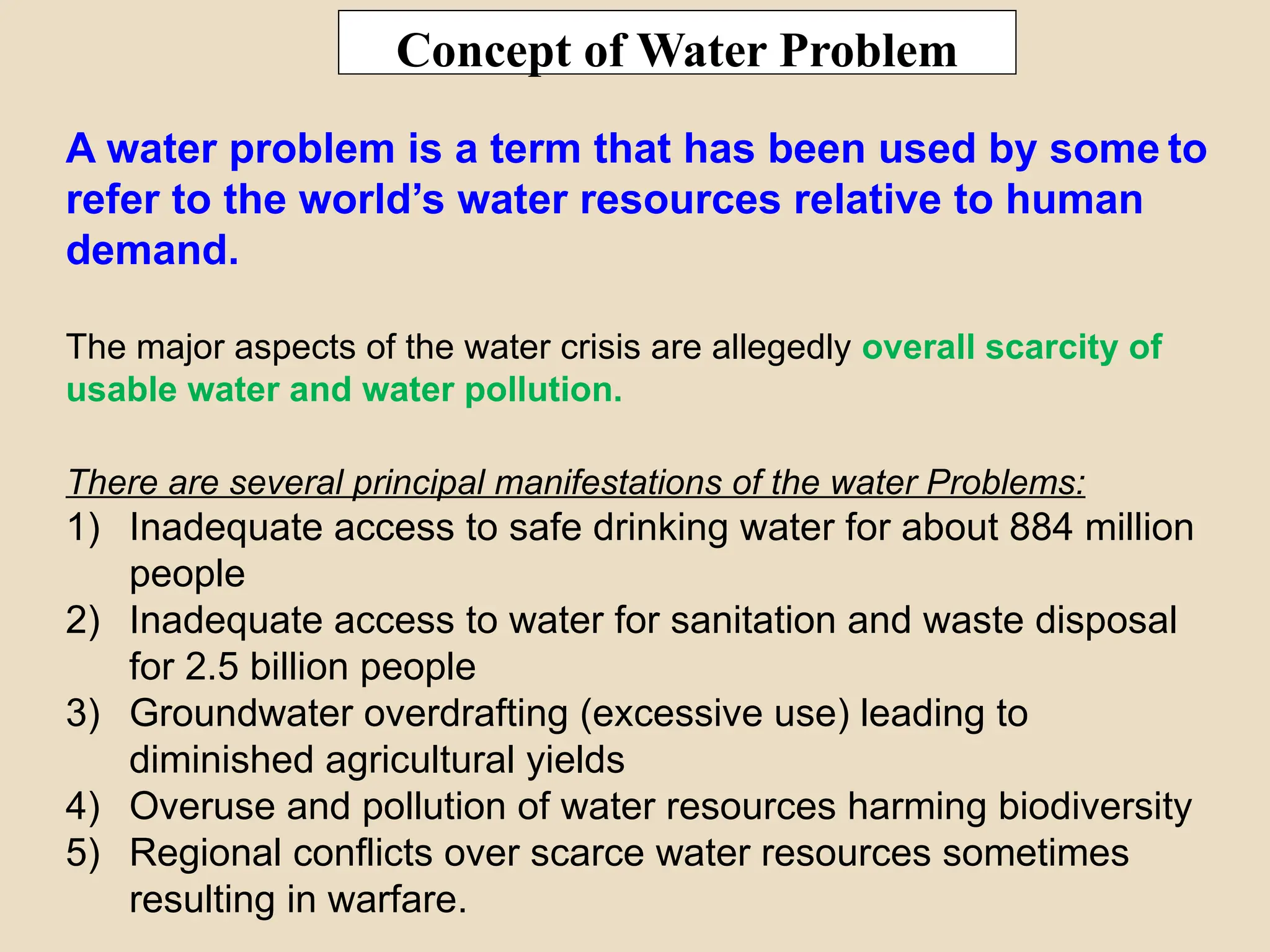 Water Crisis in Bangladesh: Challenges and Realities | PPTX