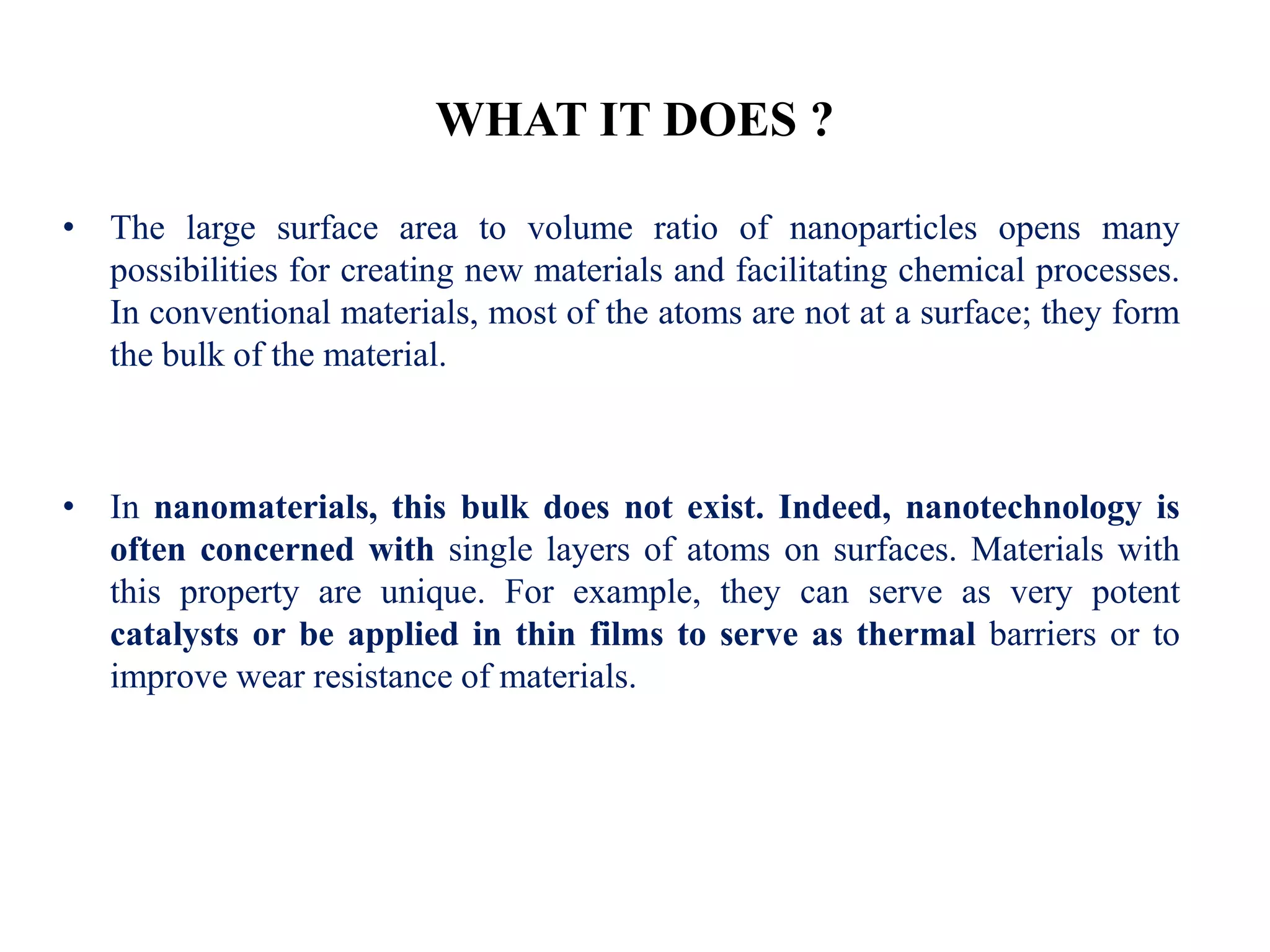 Lecture 3 Properties of Nanomaterial- Surface to Volume Ratio.ppt