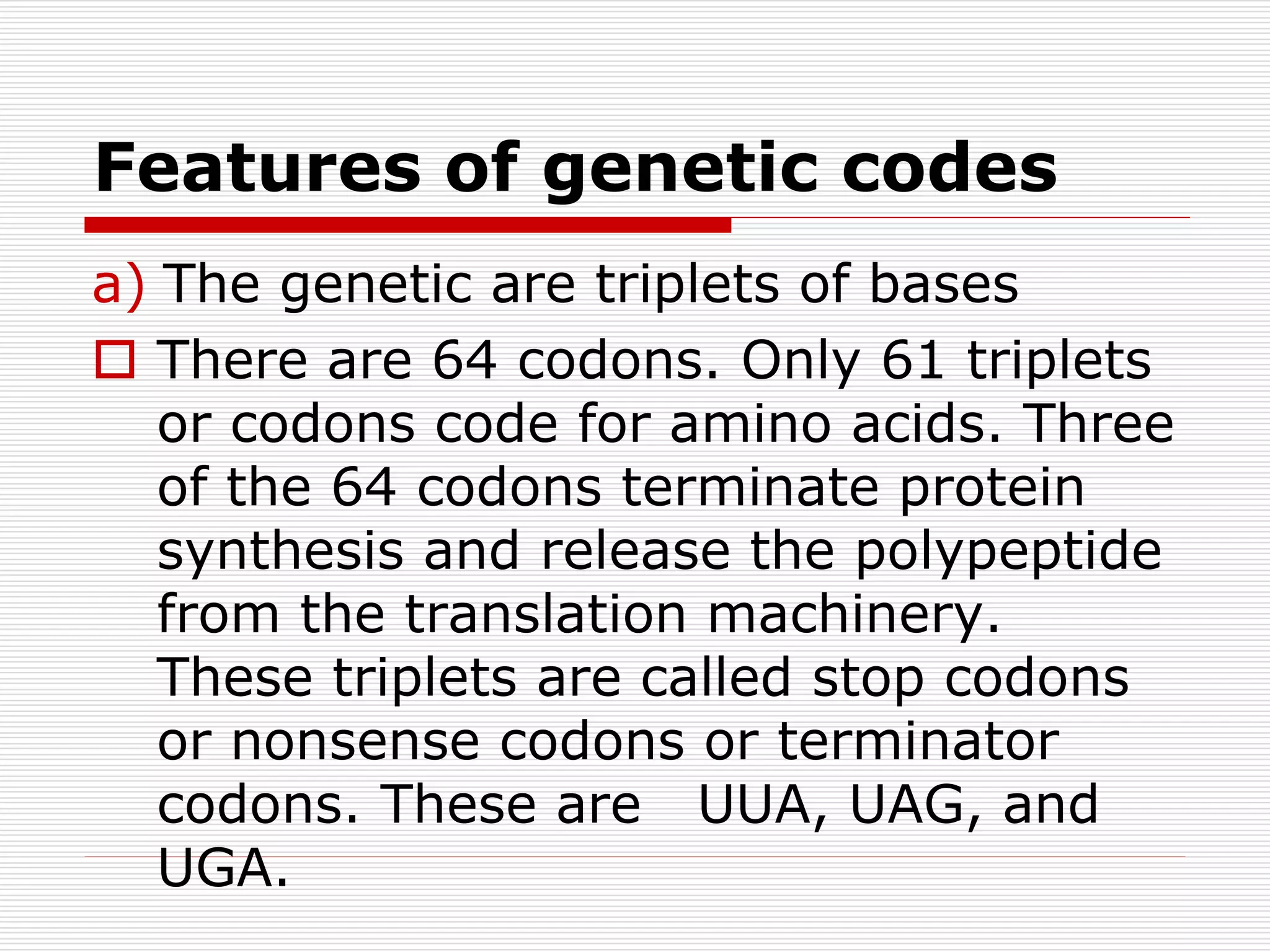 Lecture 3 protein synthesis | PPTX