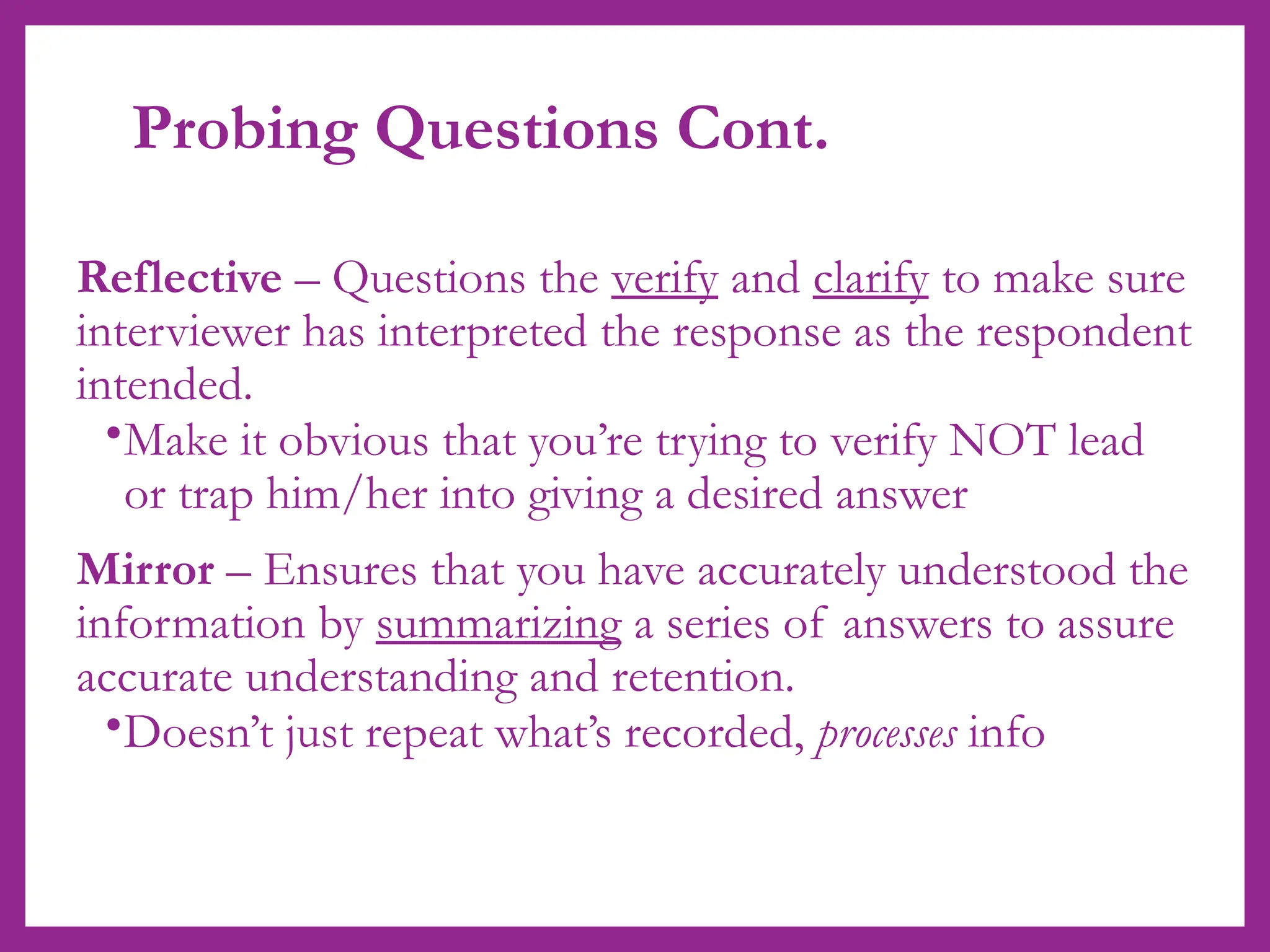 Developing Interview Questions, An Art of Communication | PPTX