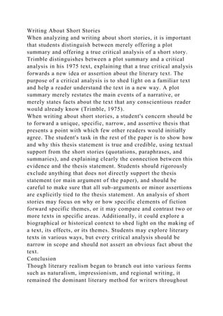 Lecture 3Realism, Naturalism, and the Short StoryIntroductio.docx