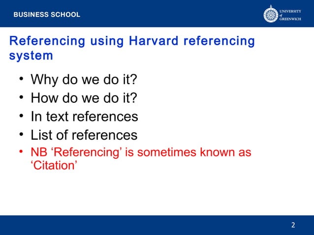 Lecture 3 referencing | PPT