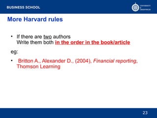 Lecture 3 referencing | PPT