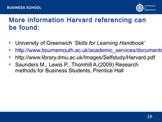 Lecture 3 referencing | PPT