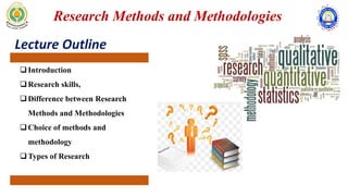 Research Methods and methodology _ research types | PDF
