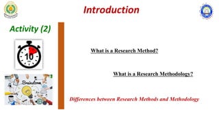 Research Methods and methodology _ research types | PDF