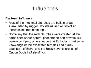 Lecture 3 rock & cave churchs of Tigray | PPT