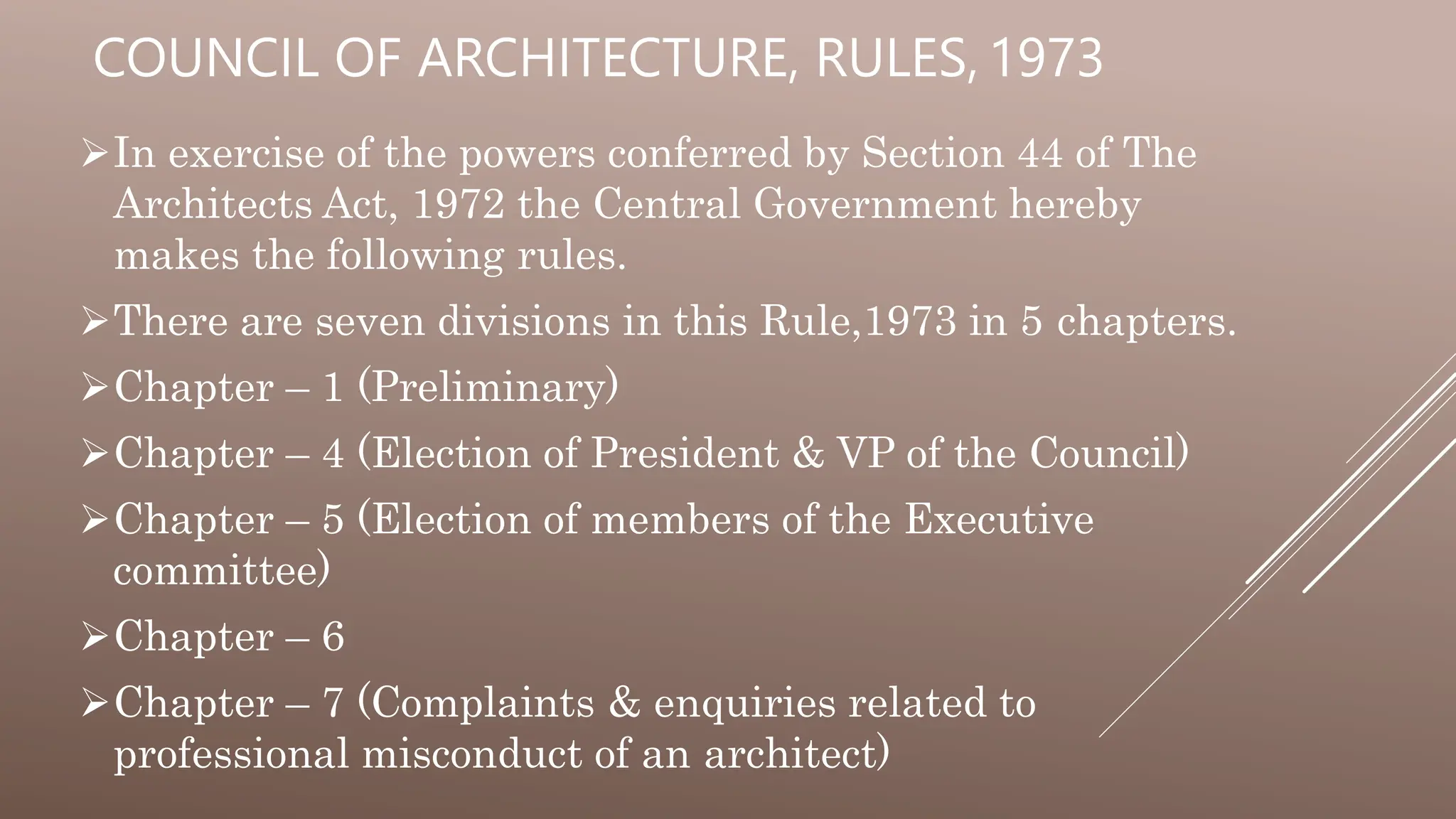 Lecture 3 Role of Council of architecture COApptx | PPTX