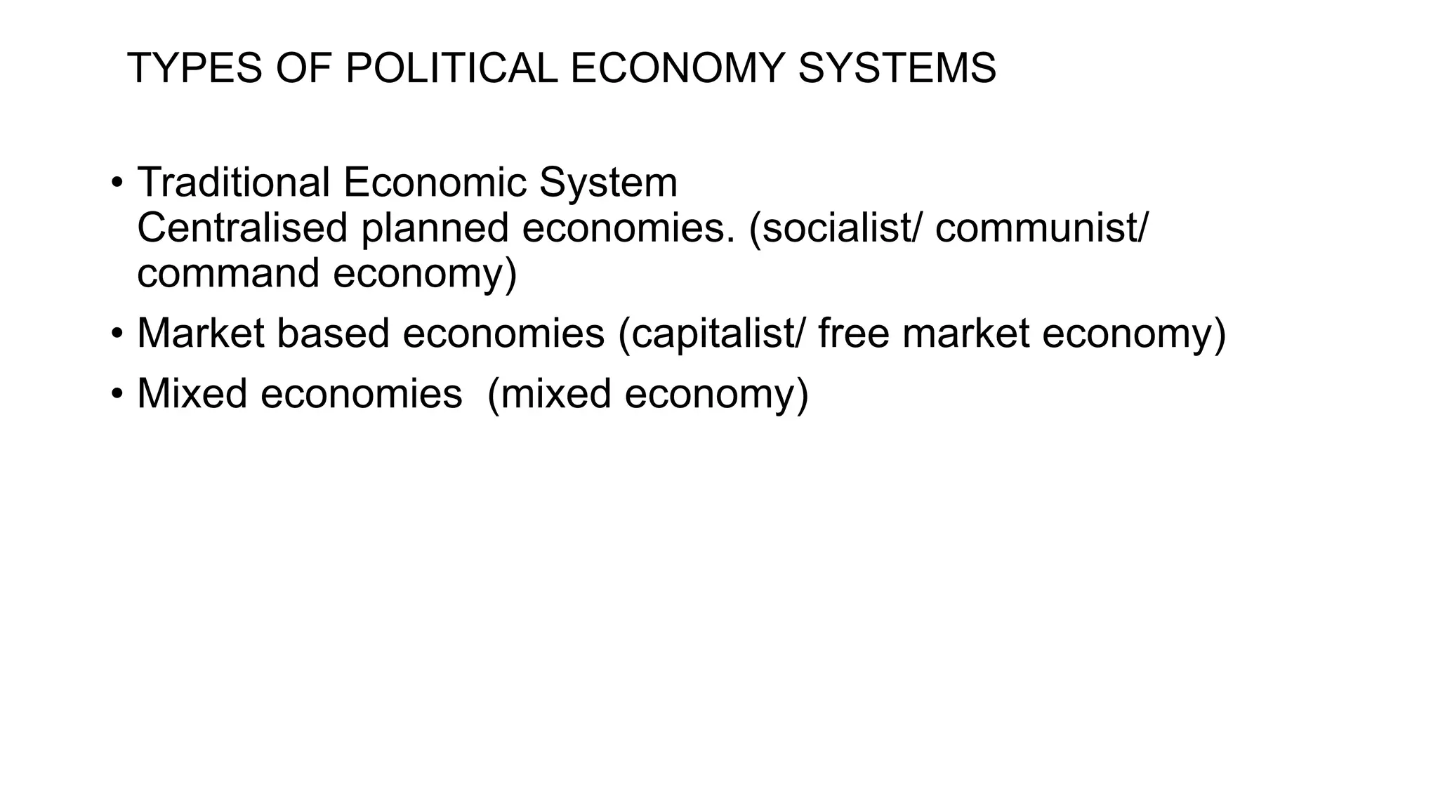 Lecture 3 rup 218 political economy & planning | PPTX