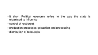 Lecture 3 rup 218 political economy & planning | PPTX