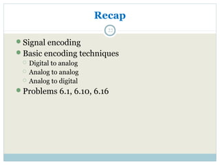 Lecture3 signal encoding_in_wireless | PPT