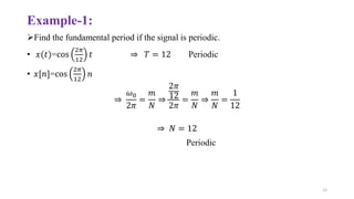 Lecture 3 Signals & Systems.pdf | Physics | Science