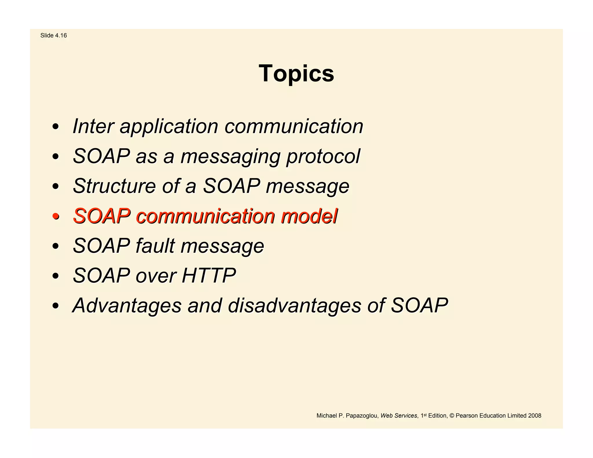 Lecture 3 soap | PDF