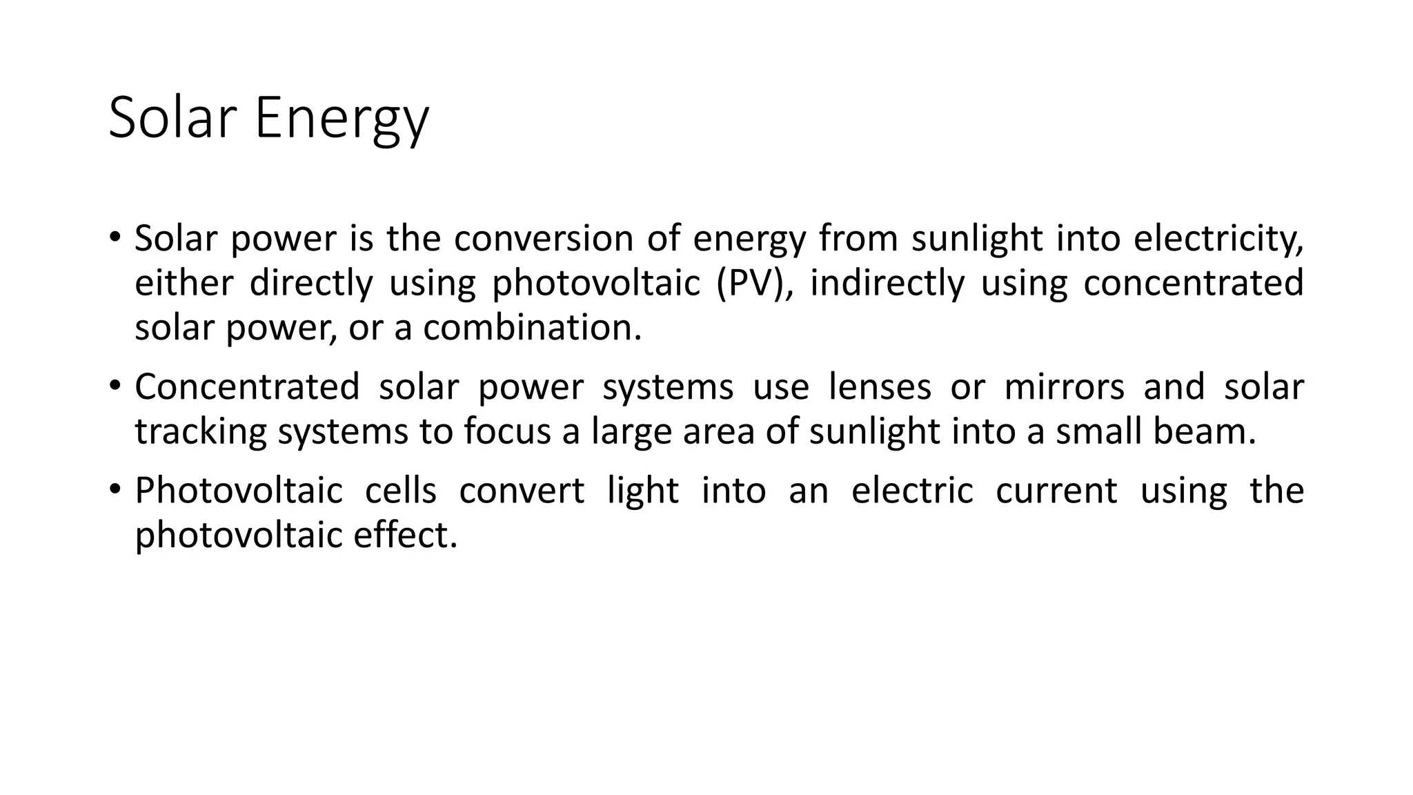 Lecture 3 solar & wind energy sources | PPTX