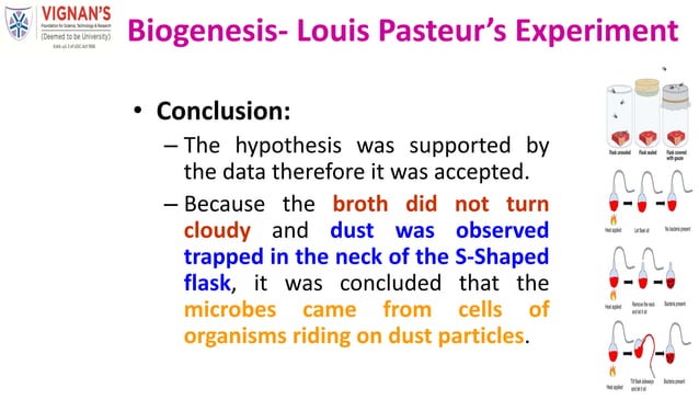 LECTURE 3 SPONTANEOUS GENERATION THEORY.pptx | Biological Sciences ...