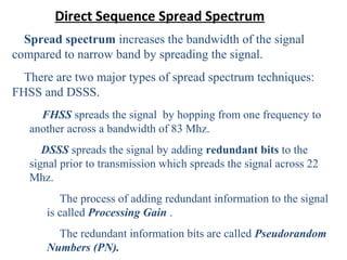 Spread spectrum technologies | PPT