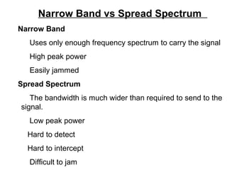Spread spectrum technologies | PPT