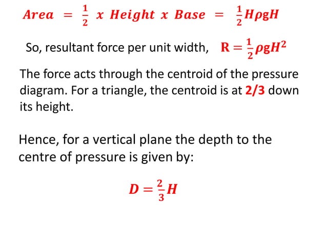 Lecture 3_Static Forces on Surfaces.pptx | Physics | Science