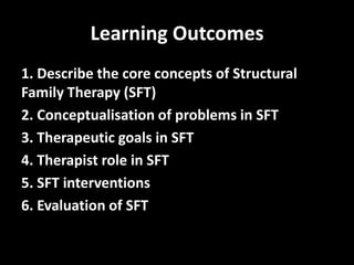Lecture 3 structural family therapy | PPTX