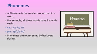 (Syllables & Vowel phonemes) presentation | PPTX