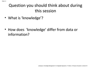 Lecture 3 the nature of knowing | PPT