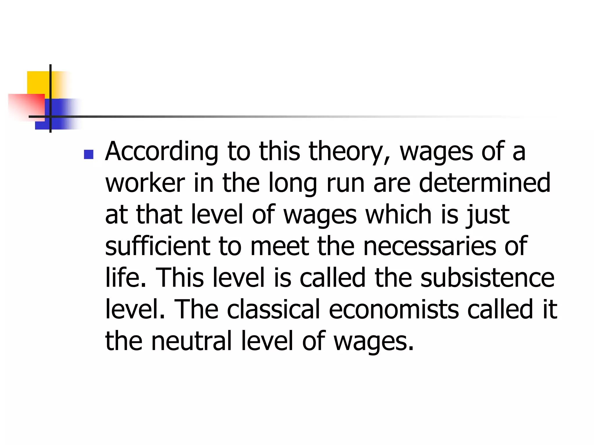 Lecture 3 Theoretical dimensions of wages.ppt | Business Accounting & Finance | Business