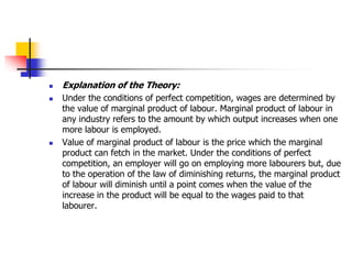 Lecture 3 Theoretical dimensions of wages.ppt | Business Accounting & Finance | Business