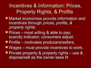 Lecture 3 thinking like an economist | PPT