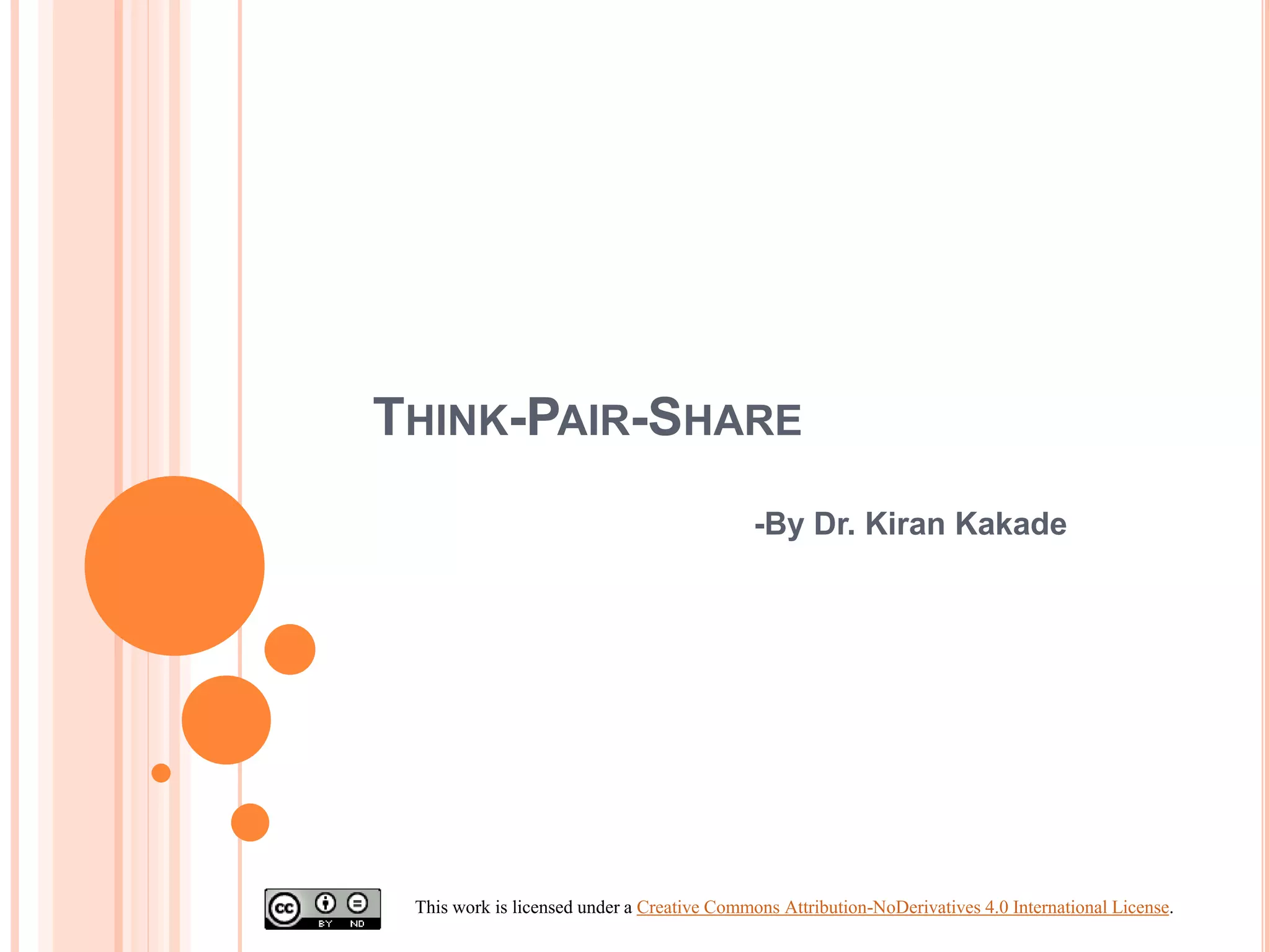 Think Pair Share Activity | PPTX