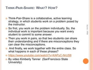 Think Pair Share Activity | PPTX