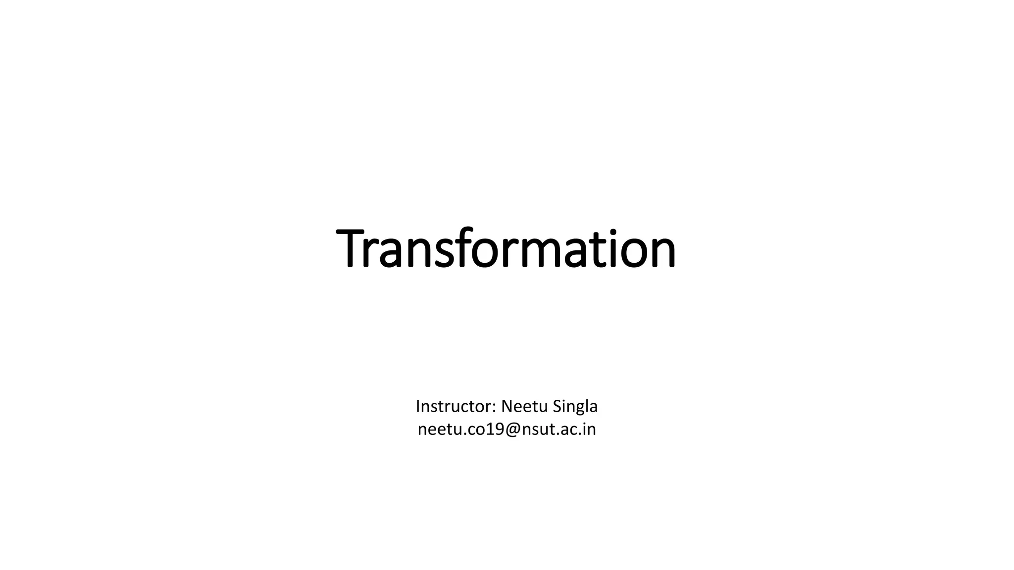 Lecture3 Transformation.pptx