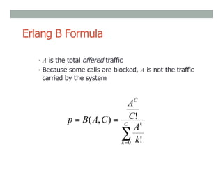 Lecture 3 trunking theory and other issues with cells | PDF
