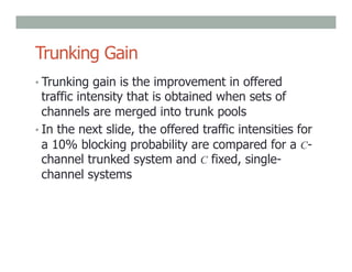 Lecture 3 trunking theory and other issues with cells | PDF