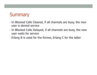 Lecture 3 trunking theory and other issues with cells | PDF