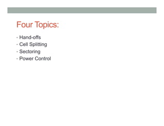 Lecture 3 trunking theory and other issues with cells | PDF
