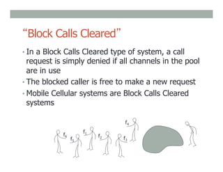 Lecture 3 trunking theory and other issues with cells | PDF