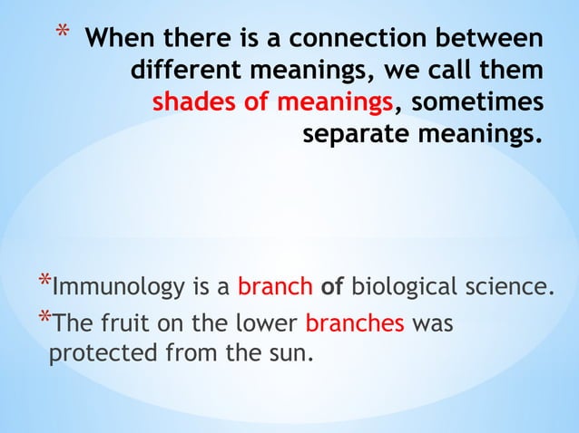 Lecture 3 Types of lexical meaning:logical, nominal and emotive meaning ...