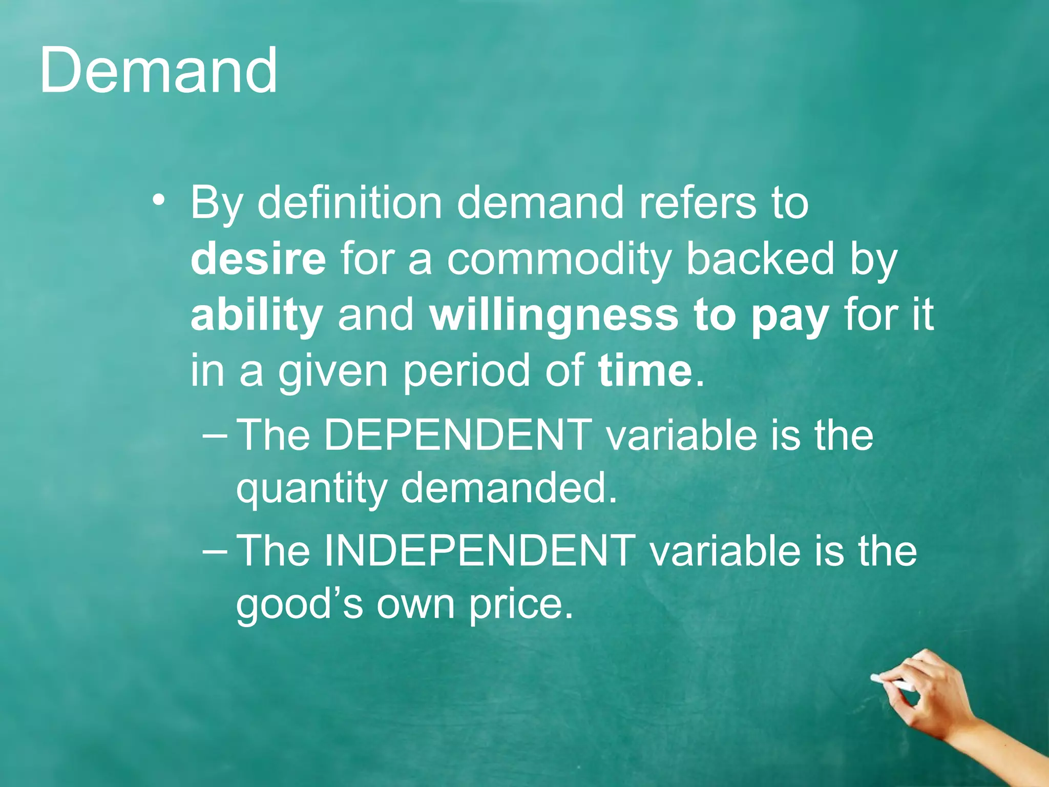 Lecture 3 understanding demand | PPT