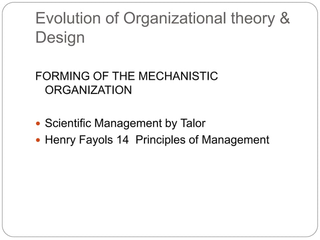 Lecture 3 understanding organizations copy | PPT
