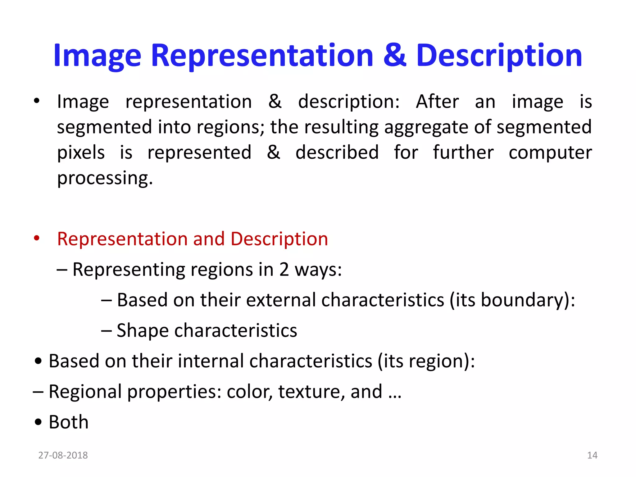 Fundamental Steps of Digital Image Processing & Image Components | PPTX ...