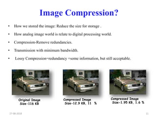 Fundamental Steps of Digital Image Processing & Image Components | PPTX ...