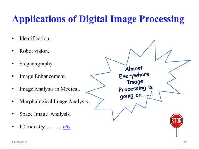 Fundamental Steps of Digital Image Processing & Image Components | PPTX | Photo Editing Software ...