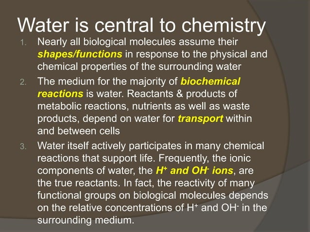 Lecture 3 Water and pH_Kani.ppt