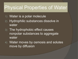 Lecture 3 Water and pH_Kani.ppt
