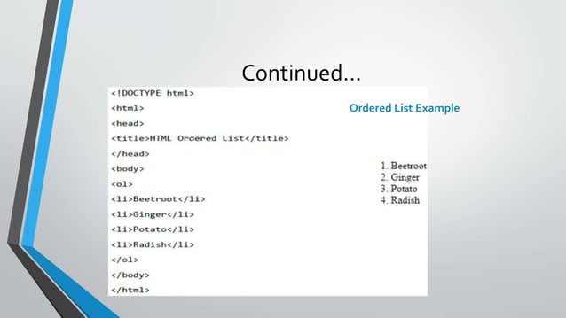 Web Development - Lecture 3 | PPT