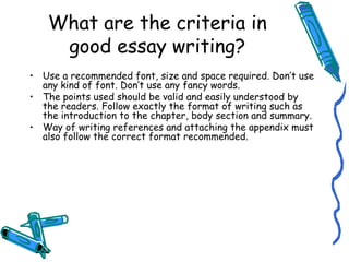 Lecture 2 What is Good Essay Writing | PPT