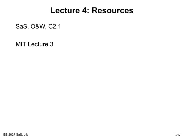 Lecture4 Signal and Systems | PPT | Physics | Science