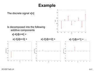 Lecture4 Signal and Systems | PPT | Physics | Science